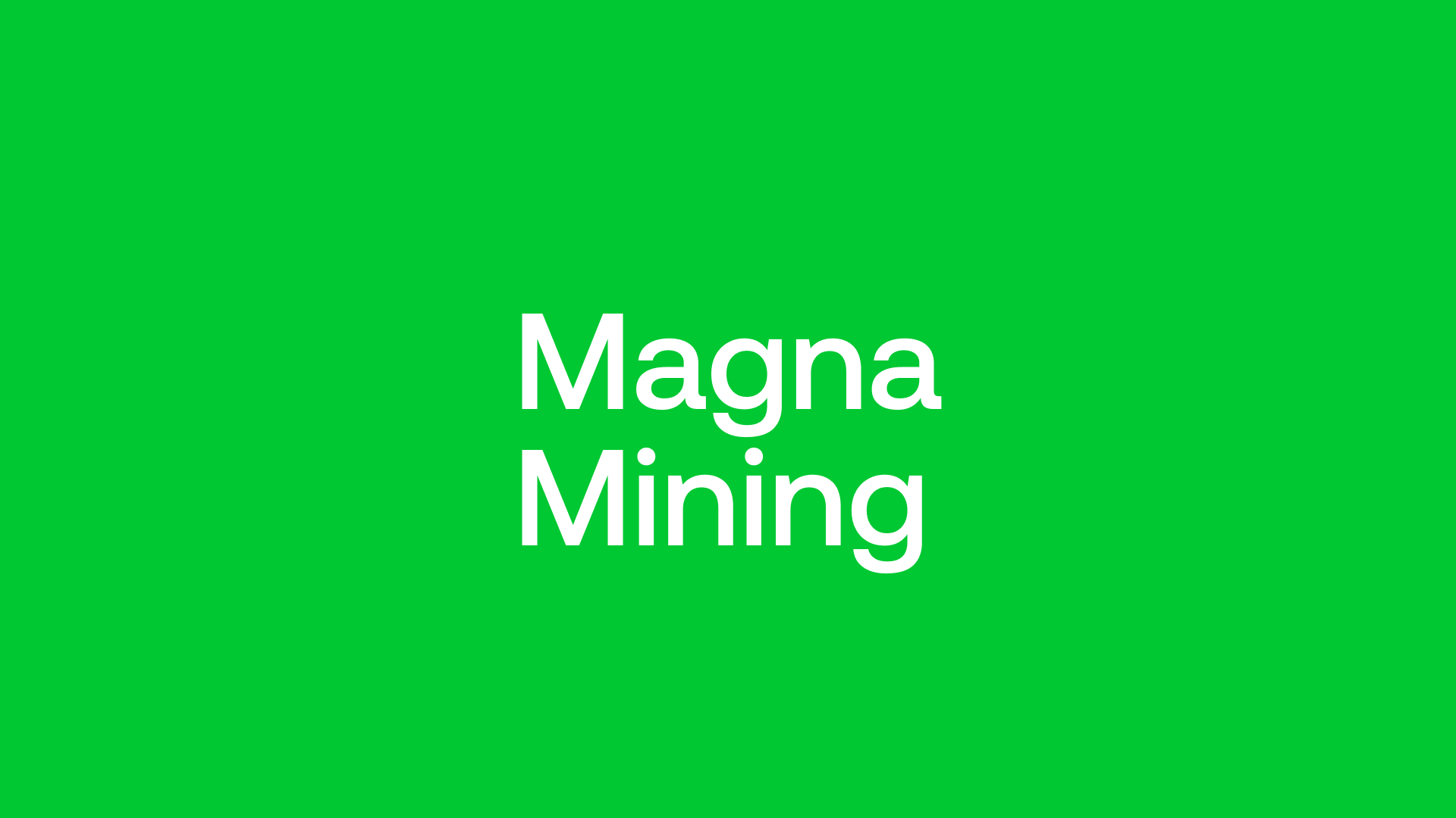 Magna Mining (NICU) - Huge High-Grade Nickel Resource Announced ...