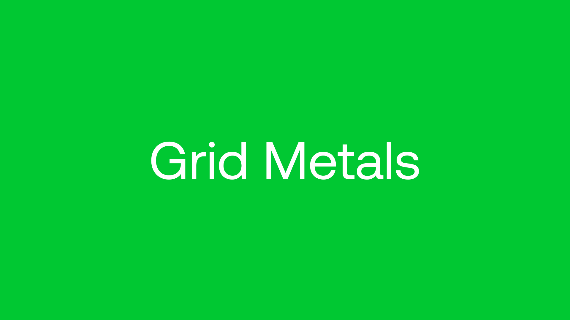 Grid Metals (GRDM) - Milling Agreement to Generate Early Revenue ...