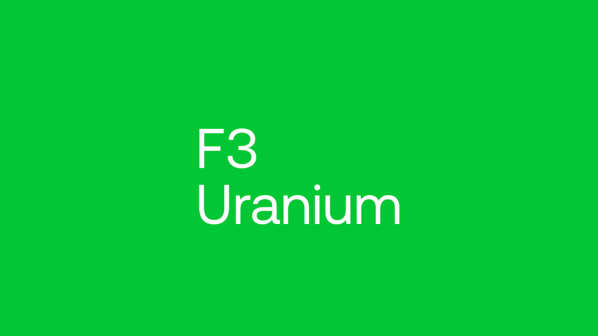 F3 Uranium (FUU) - $10M Inflow & High Grades Keep Coming - Article ...