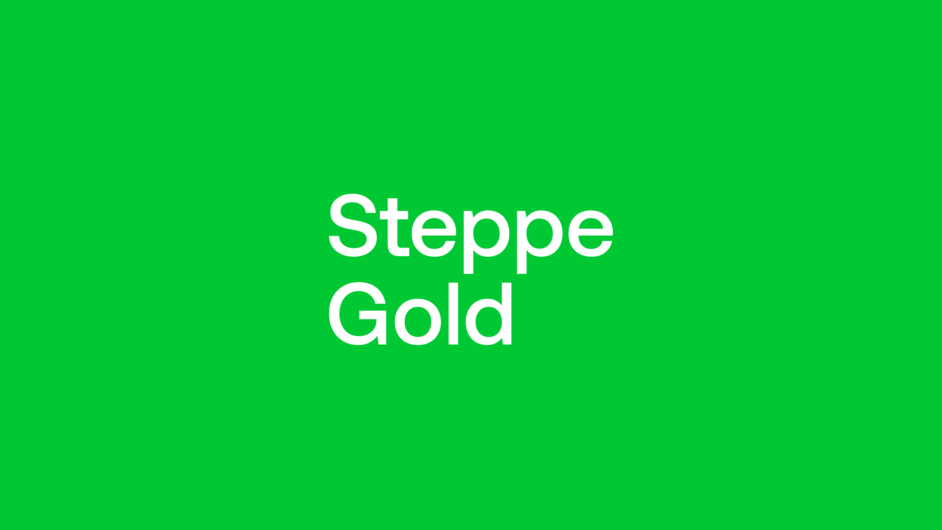 Steppe Gold (STGO) - Gold Producer Playing Catch Up - Article | Crux ...