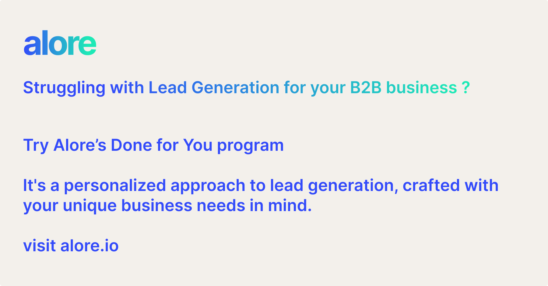 Mastering Lead Generation for Healthcare Industry | Alore