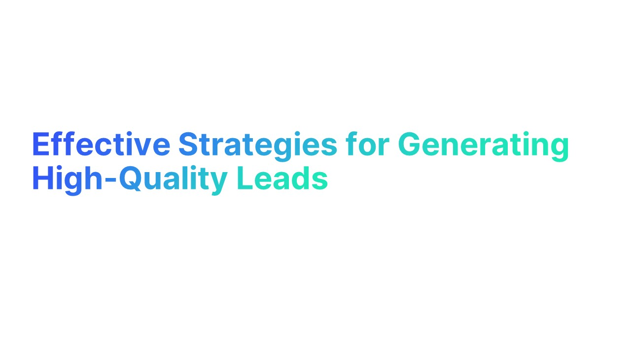 Mastering Quality Leads: Tips for Sales Excellence | Alore