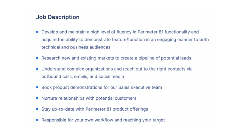 What to Know: Business Development Representative | Alore