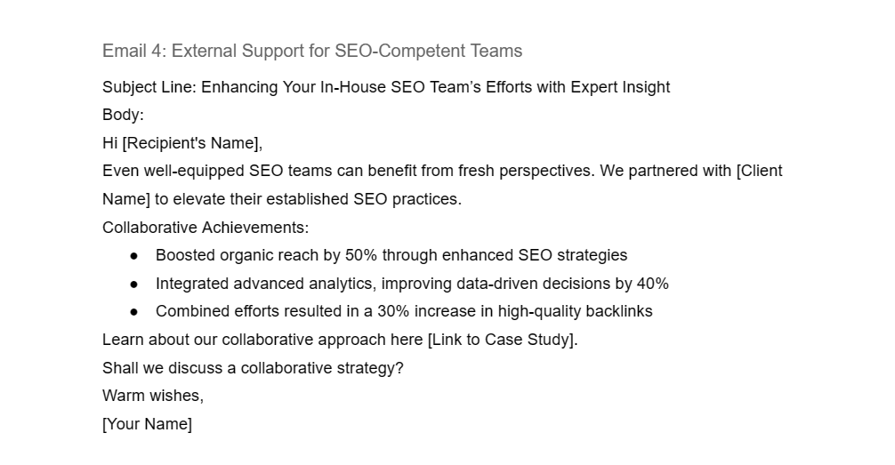 Craft Winning Emails with the Perfect Outreach Template | Alore