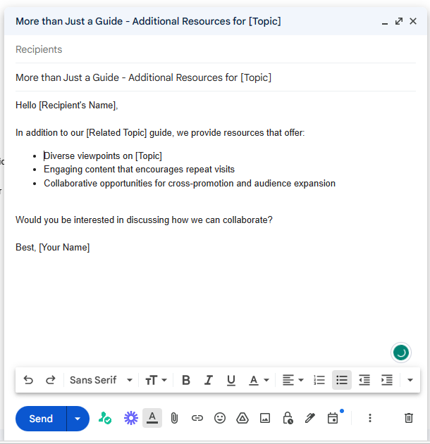 Craft Winning Emails with the Perfect Outreach Template | Alore