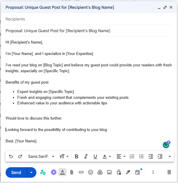 Craft Winning Emails with the Perfect Outreach Template | Alore