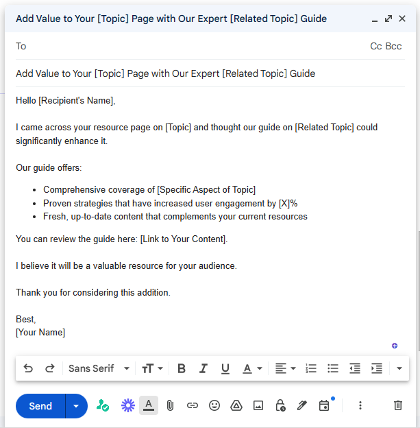 Craft Winning Emails with the Perfect Outreach Template | Alore