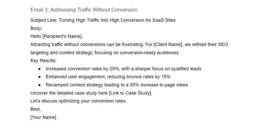 Craft Winning Emails with the Perfect Outreach Template | Alore