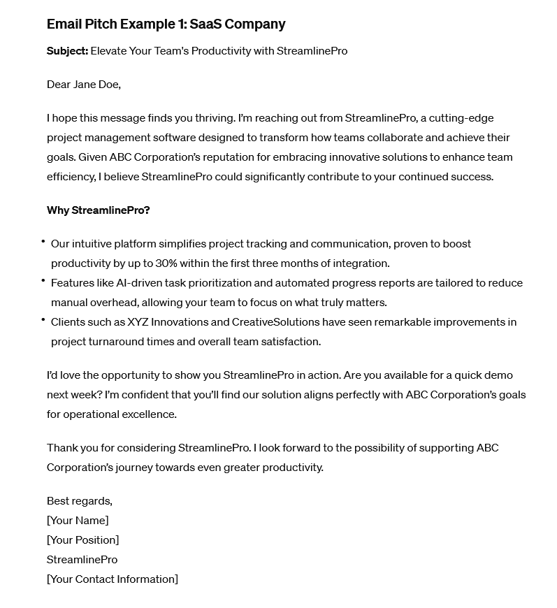 Learn How to Craft Pitch Emails: 18 Pitching Email Example Inside | Alore