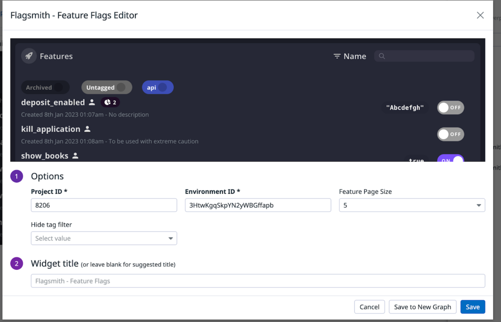 Integrating Your Flagsmith Project with Datadog