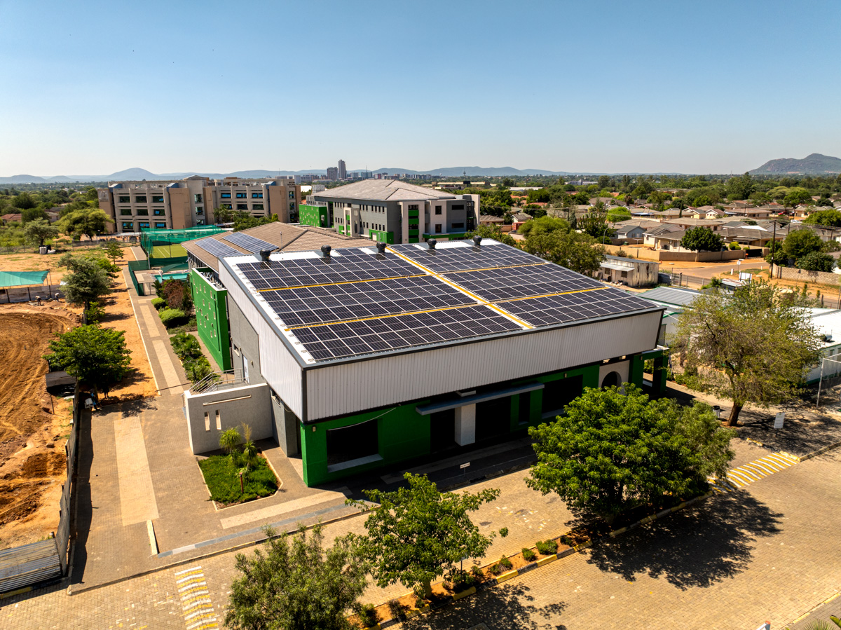 Invest in Global South solar on a Rural University in Gaborone, Botswana in Botswana