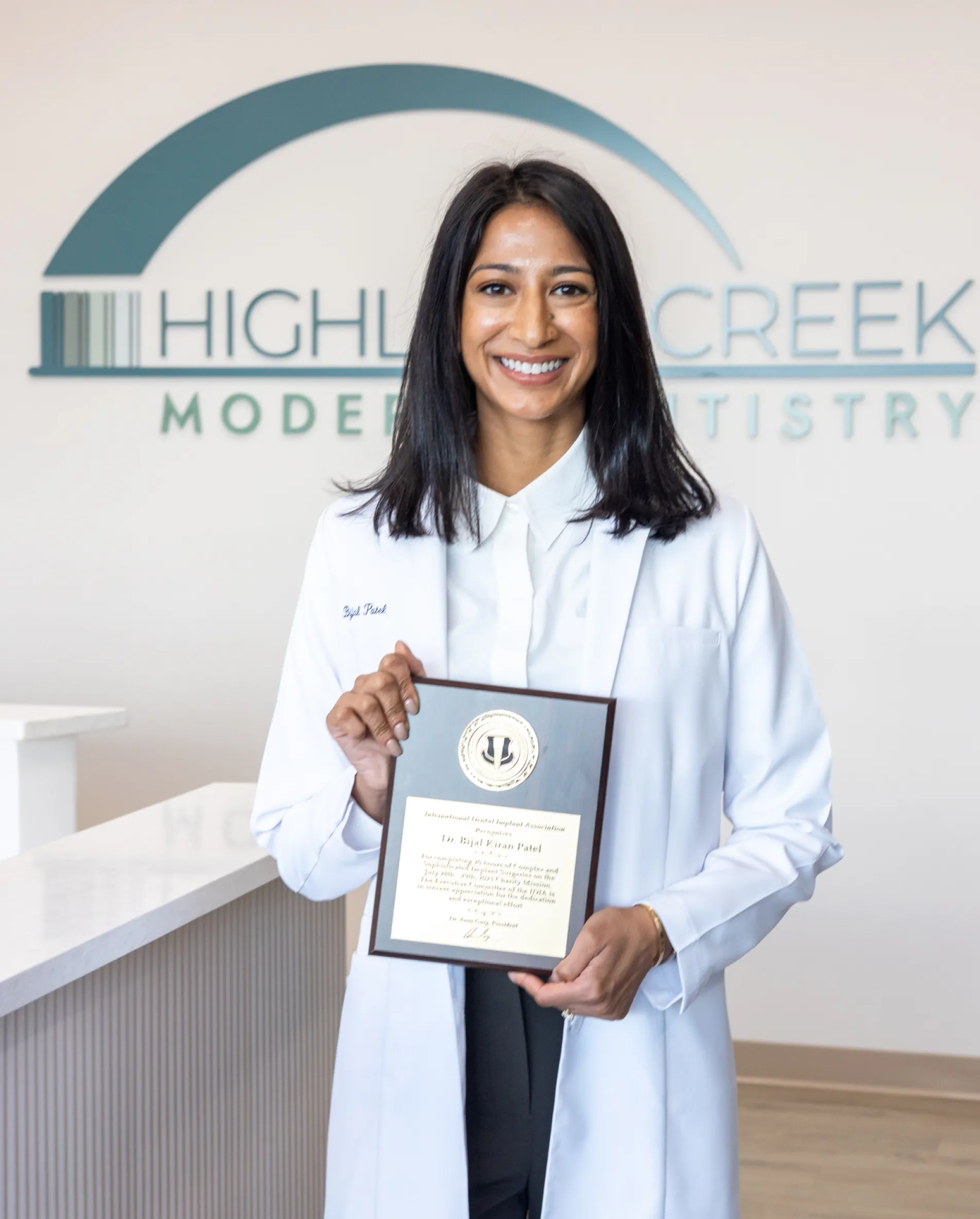 Meet Dr. Bijal Patel | Highland Creek Modern Dentistry
