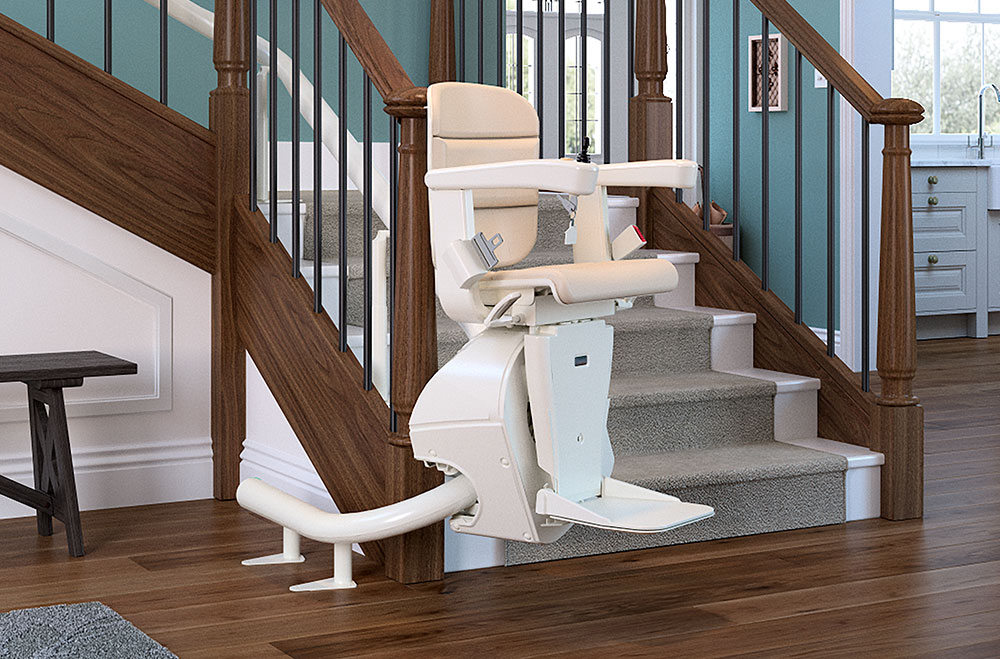 Curved Stairlifts | Westwood Stairlifts