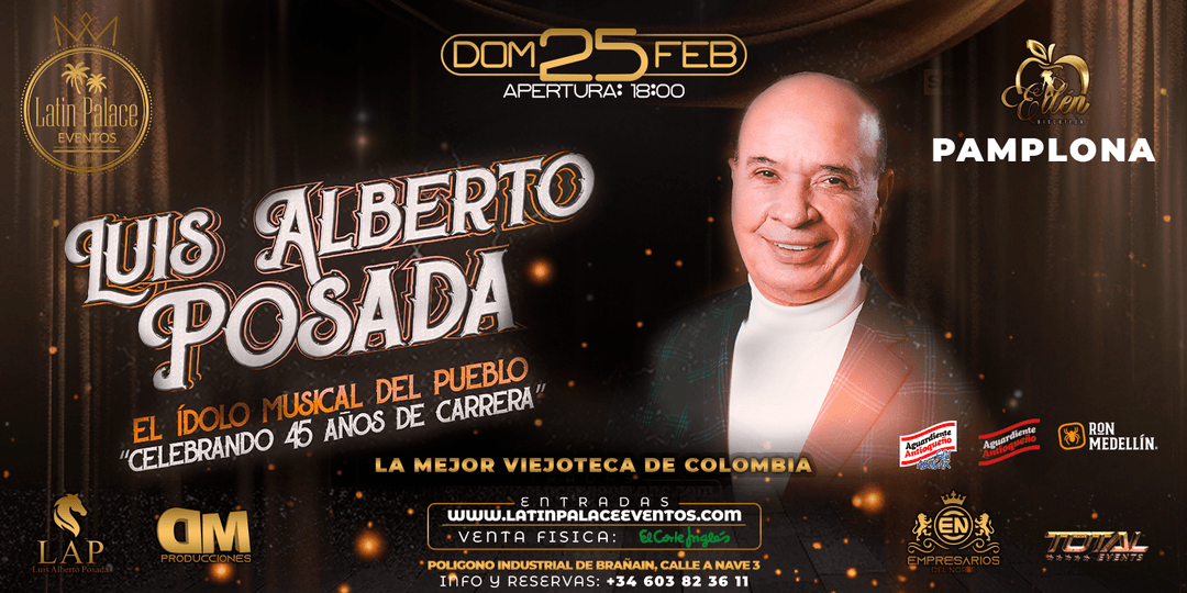 ESTE DOMINGO 25 DE FEBRERO, LUIS ALBERTO POSADA LLEGA A PAMPLONA ...