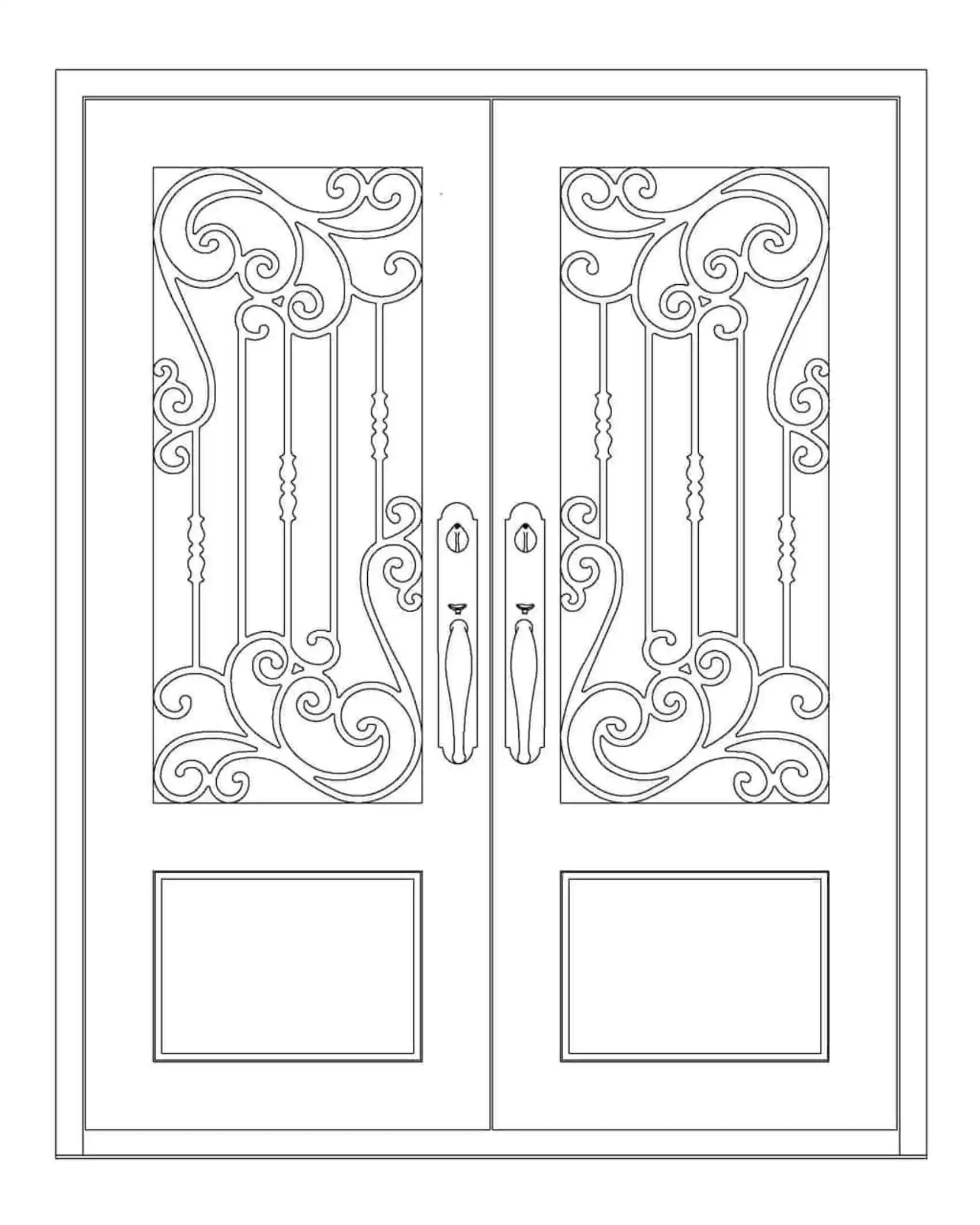 Shop Iron Entry Doors — Ironworks America
