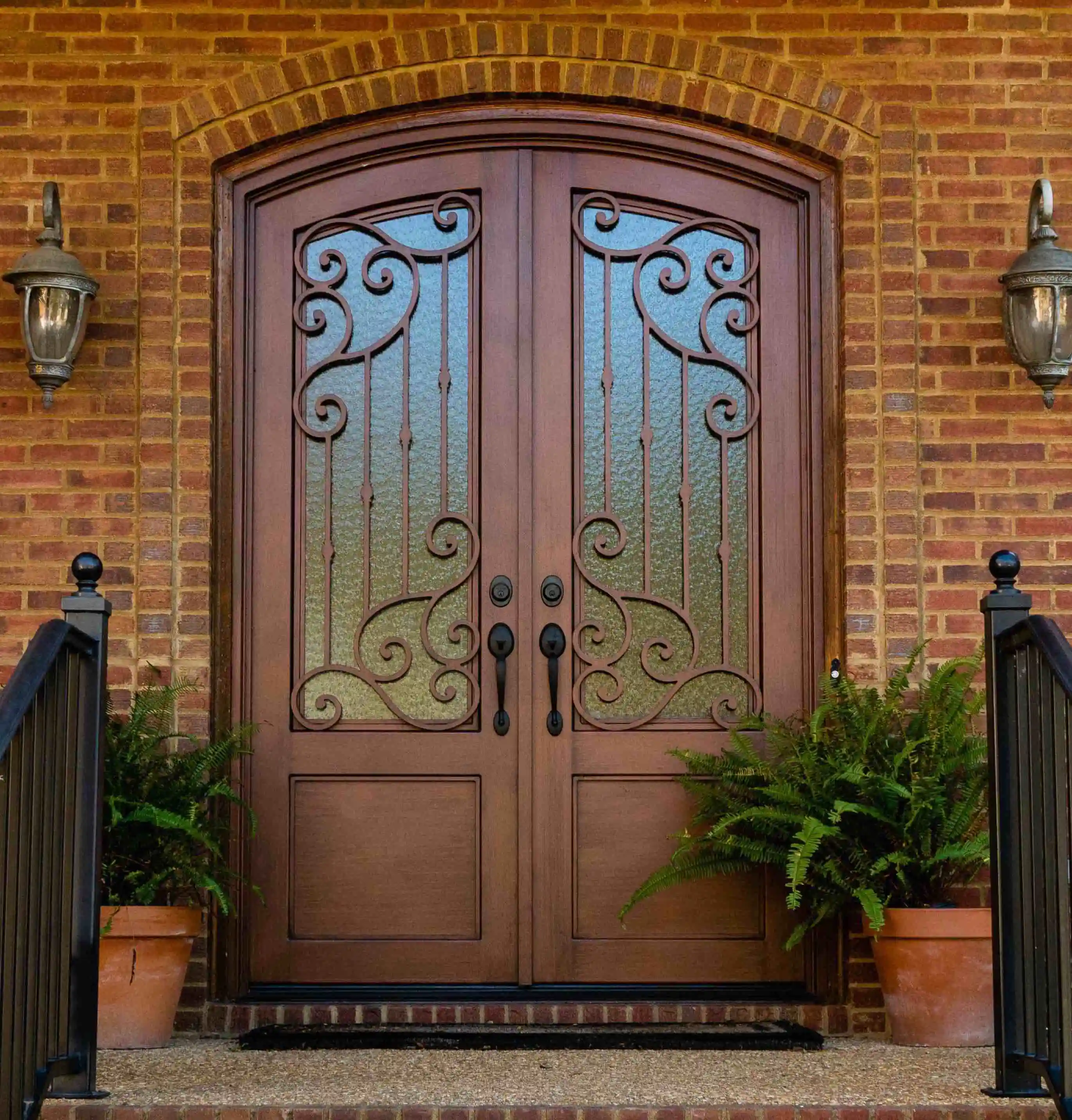 Custom Iron Entry Doors — Ironworks America