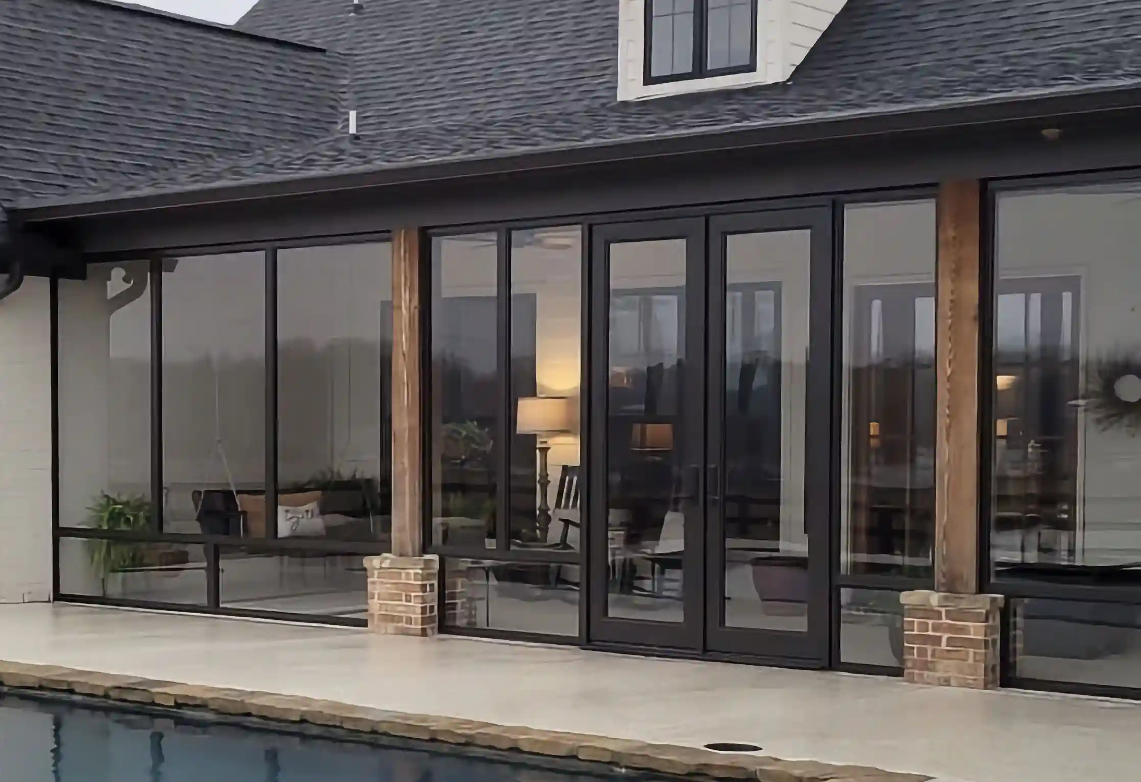 Custom, Steel-Framed Patio Rooms — Ironworks America