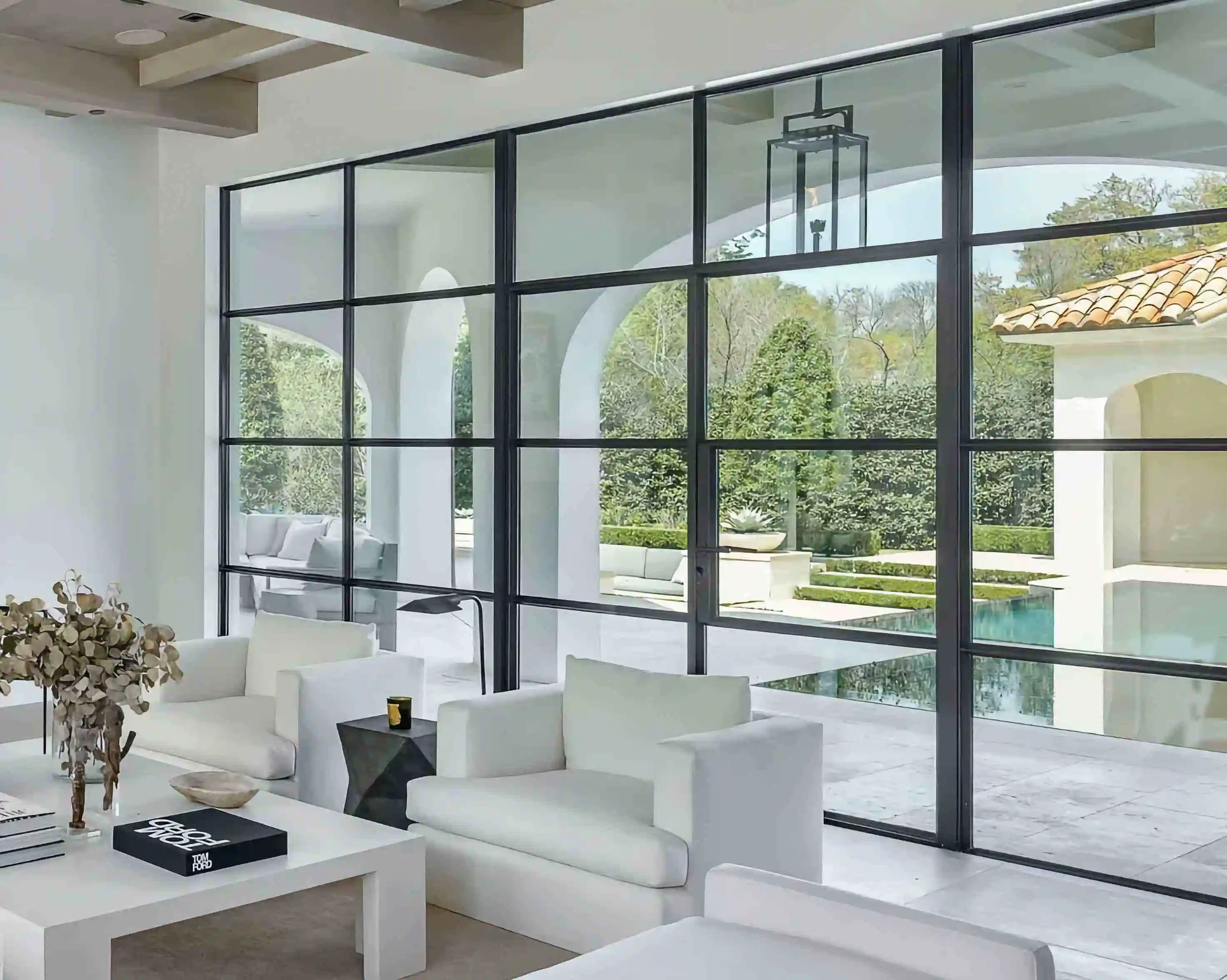 Custom, Steel-Framed Glass Walls — Ironworks America