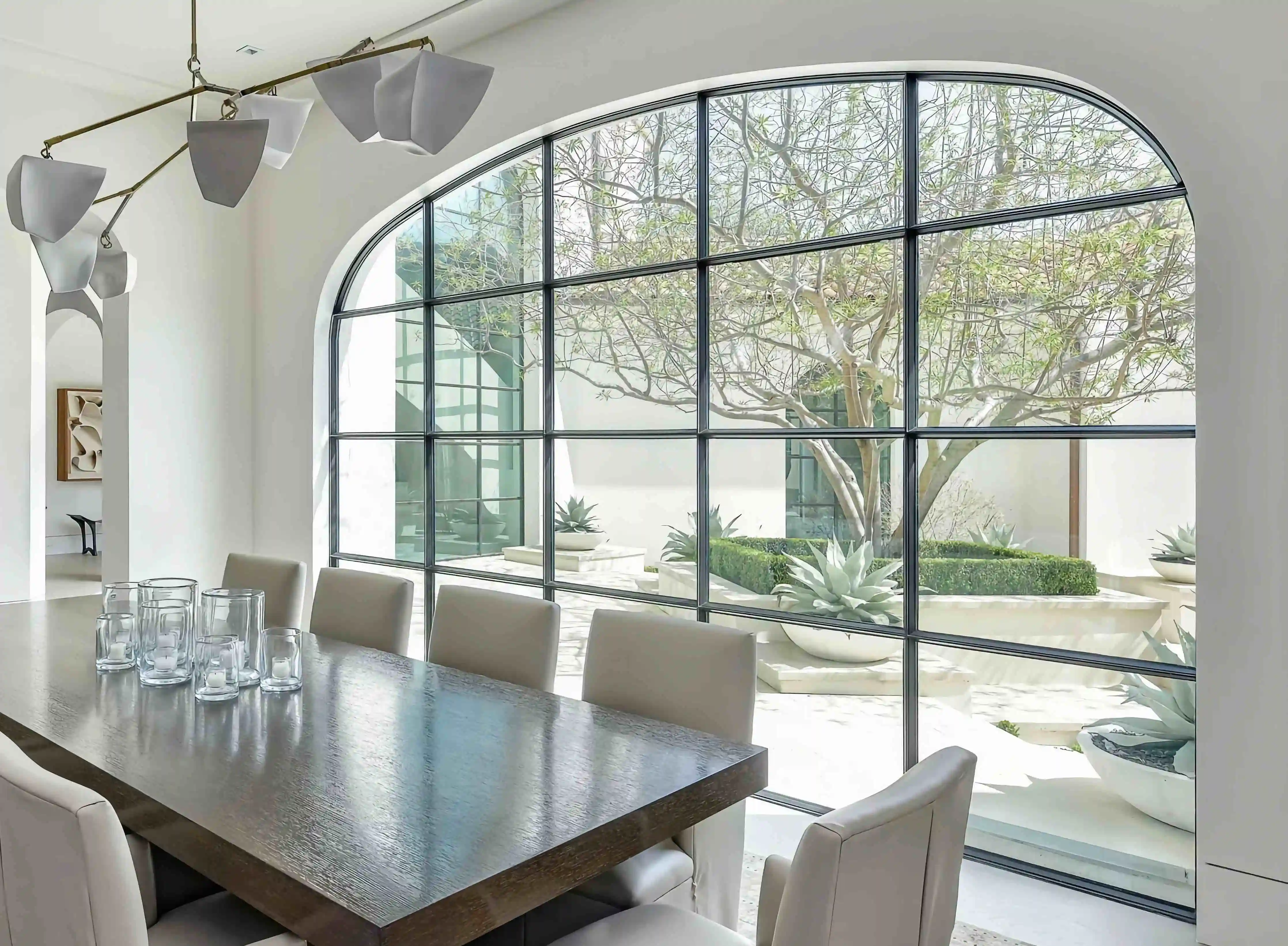 Custom, Steel-Framed Glass Walls — Ironworks America