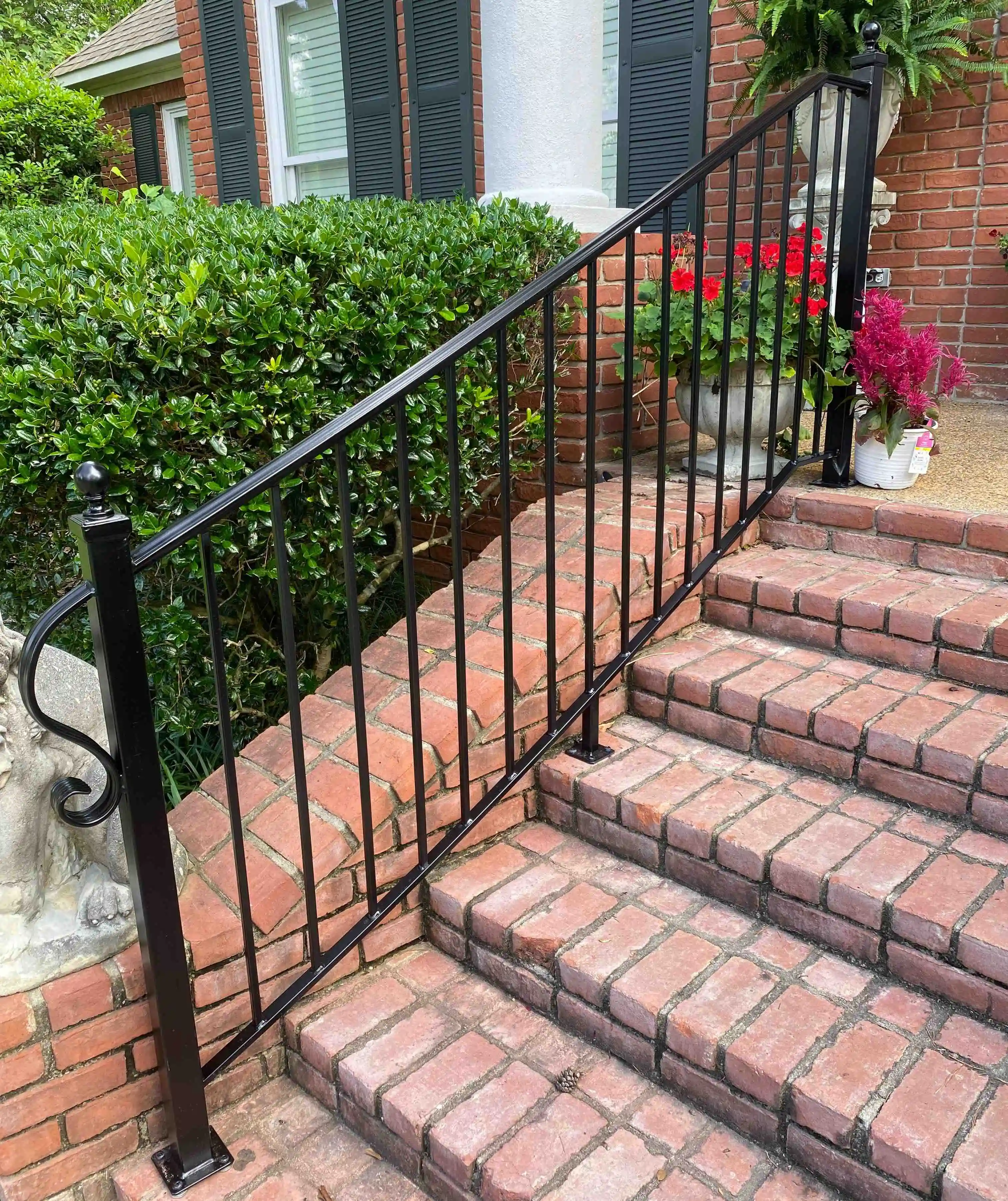 Custom, Wrought Iron Railings & Handrails — Ironworks America