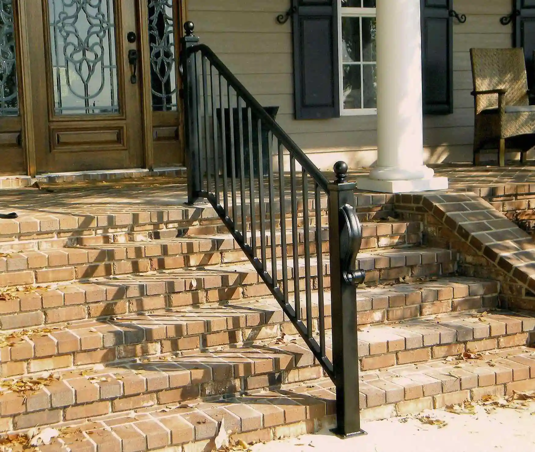 Custom, Wrought Iron Railings & Handrails — Ironworks America