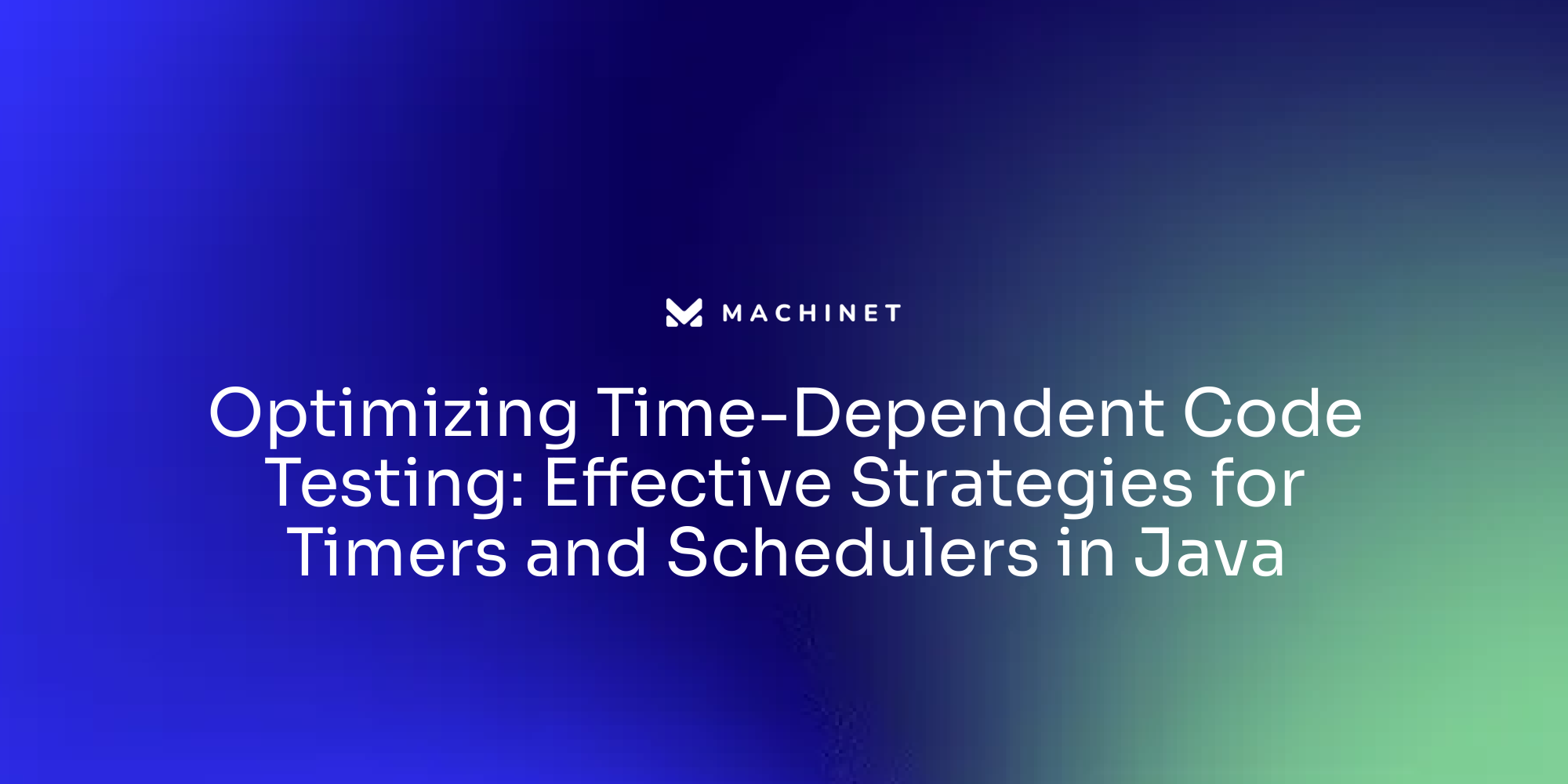 Optimizing Time Dependent Code Testing Effective Strategies For Timers And Schedulers In Java