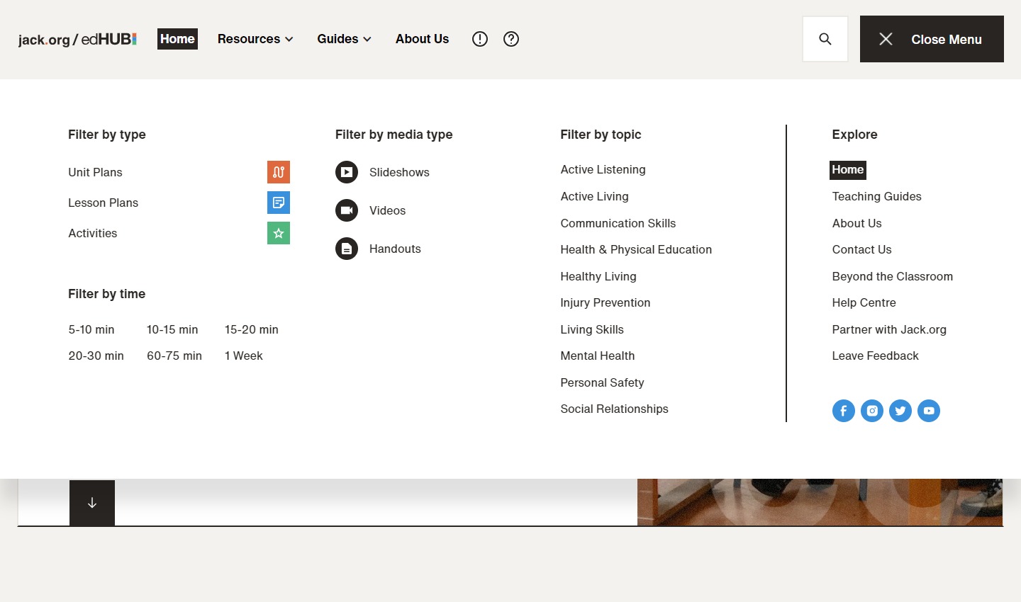 Jack.org / edHUB | Resources to promote student mental health
