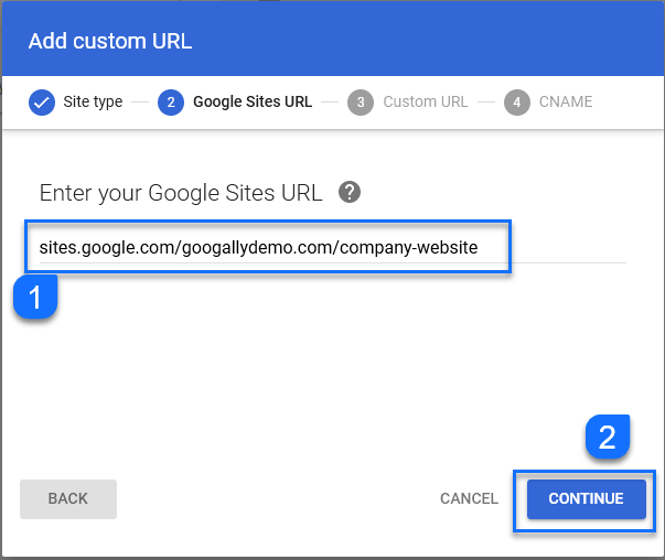 Can Google Workspace host website?