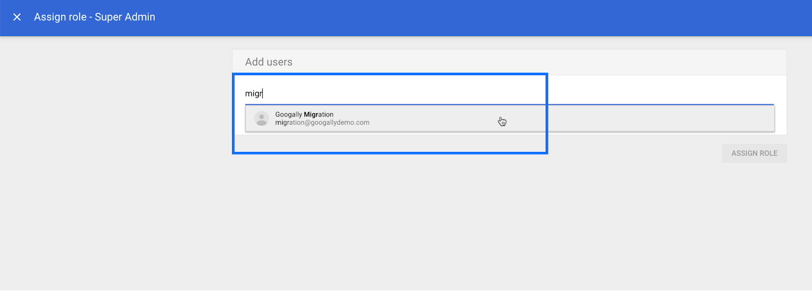 Google Workspace Super Admin Role
