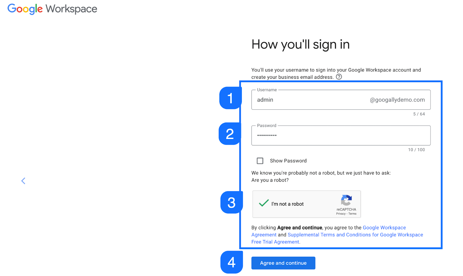 Google Workspace Sign up (with 12% discount)