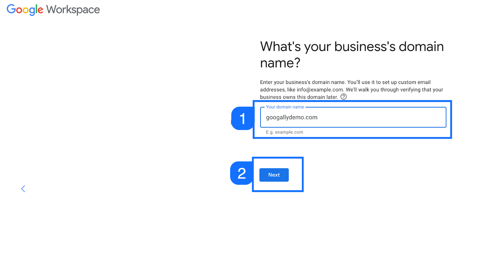 Google Workspace Sign up (with 12% discount)