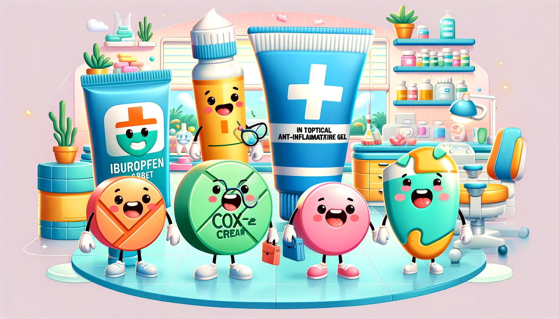 Anti-inflammatory medication in Dentistry