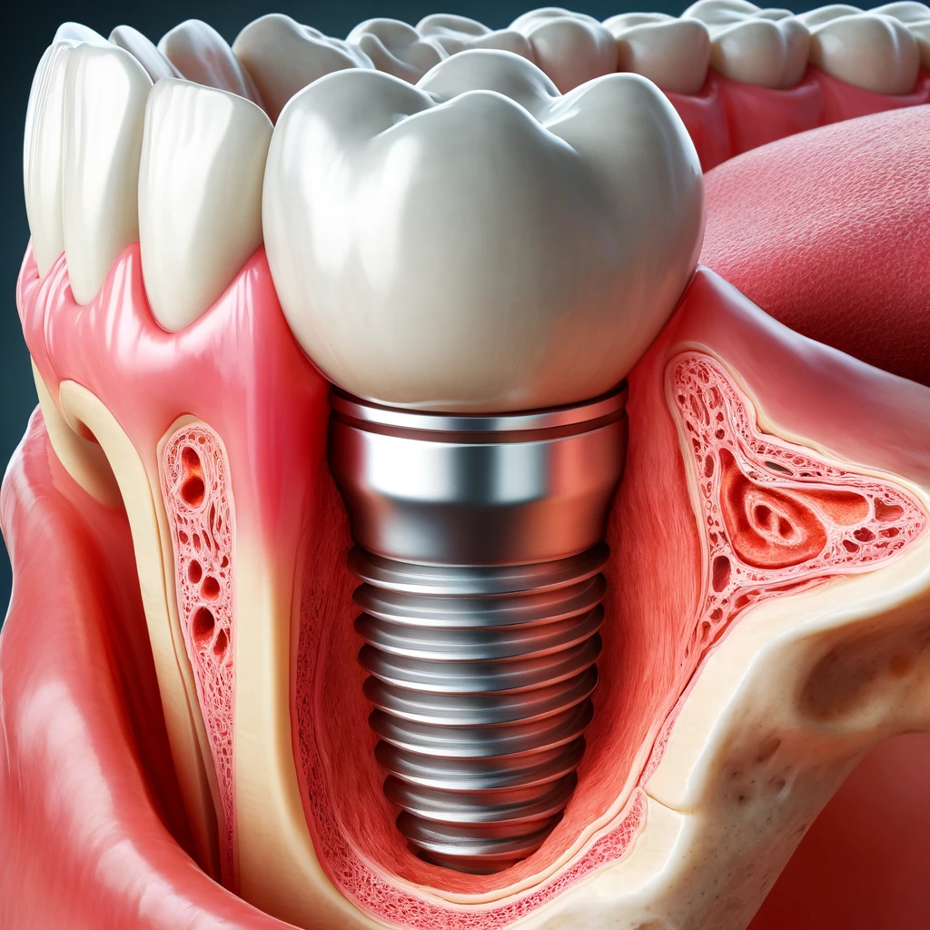 Is soft tissue around implants bad?