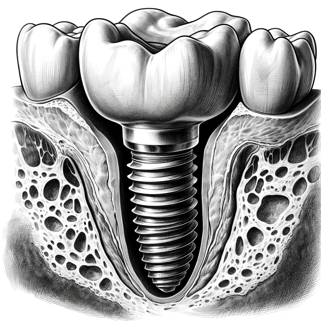 Is soft tissue around implants bad?