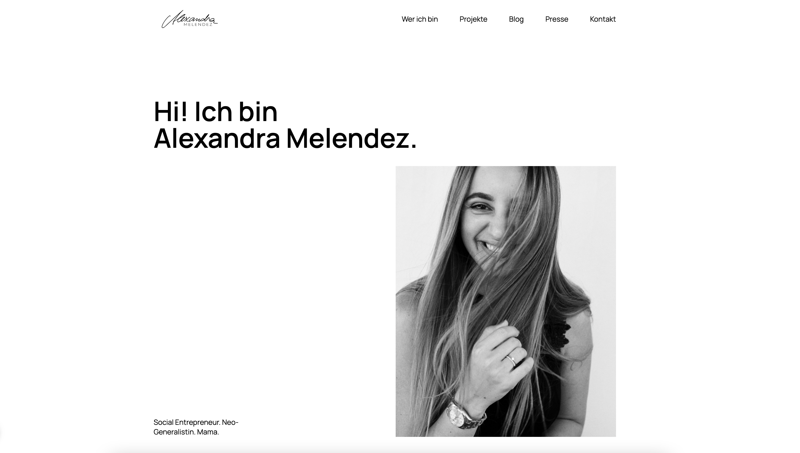 Startseite | Alexandra Melendez