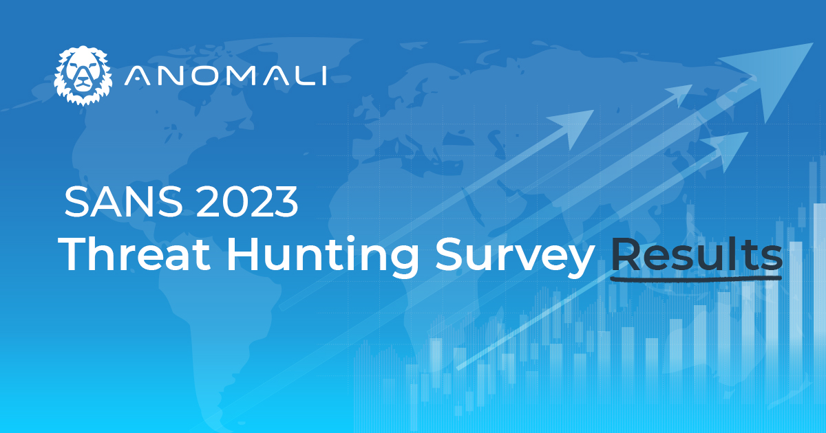 SANS 2023 Threat Hunting Survey Results | Anomali