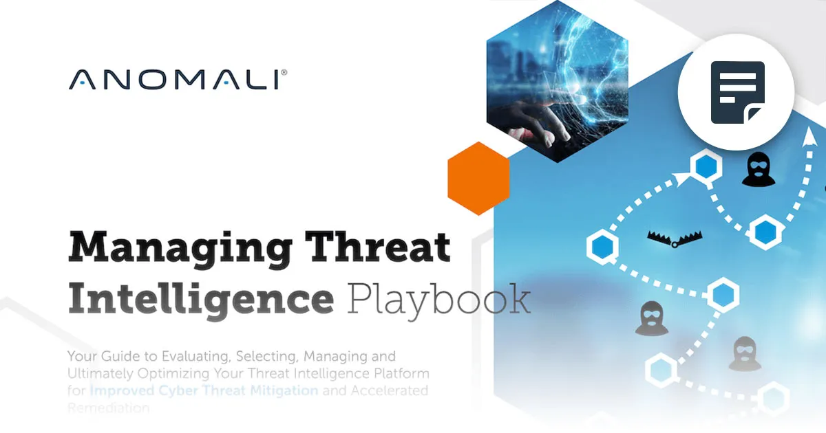 Manuskript zur Verwaltung von Threat Intelligence | Anomali