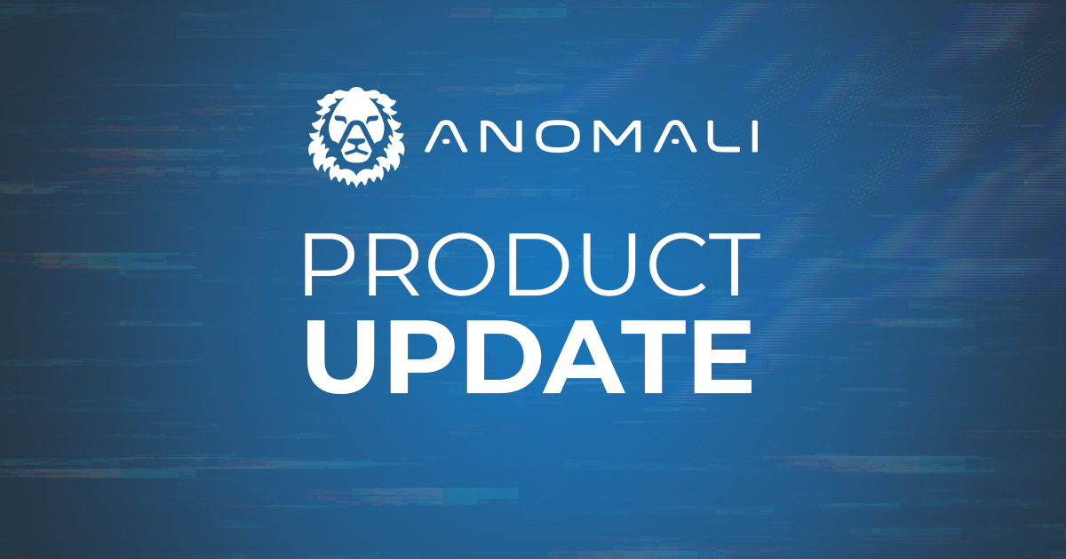 Anomali November 2022 Quarterly Product Release | Anomali
