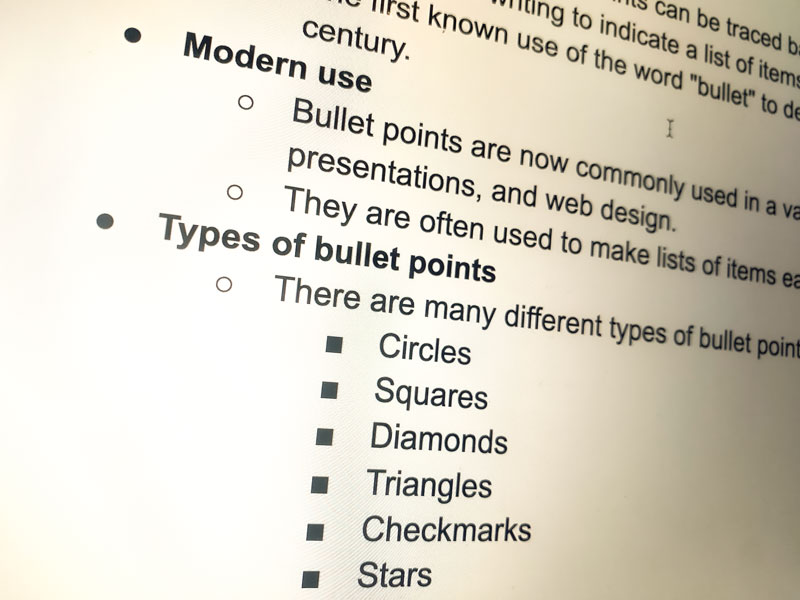 How to create indent bullet Rich Text CMS in Webflow | Menta