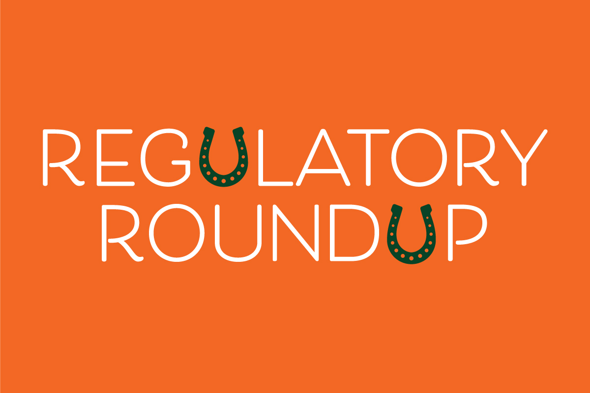 Regulatory Roundup