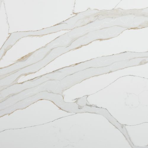 Calacatta Solessio Quartz - MSI Surfaces