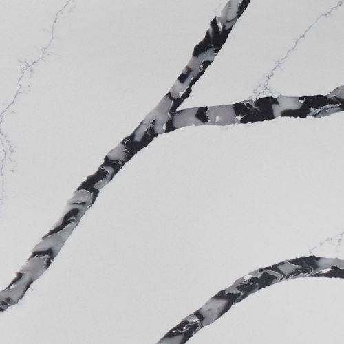 Calacatta Laza Night Quartz - MSI Surfaces