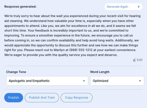 Our Intelligent AI Review Response Generator - RightResponse AI Blog