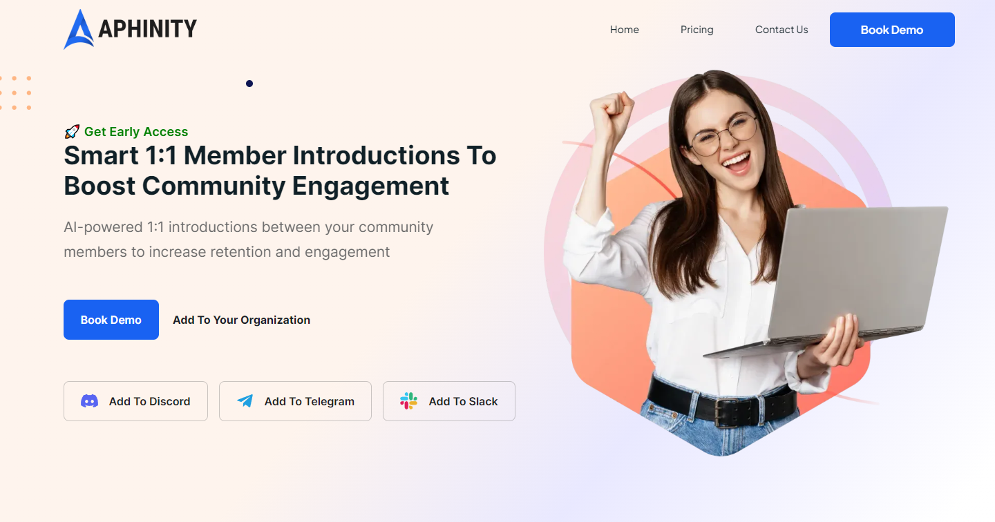 Aphinity - Smart 1:1 Networking for Organizations