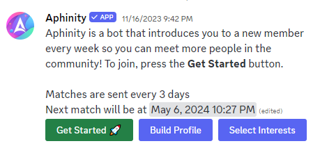 Aphinity - Smart 1:1 Networking for Organizations