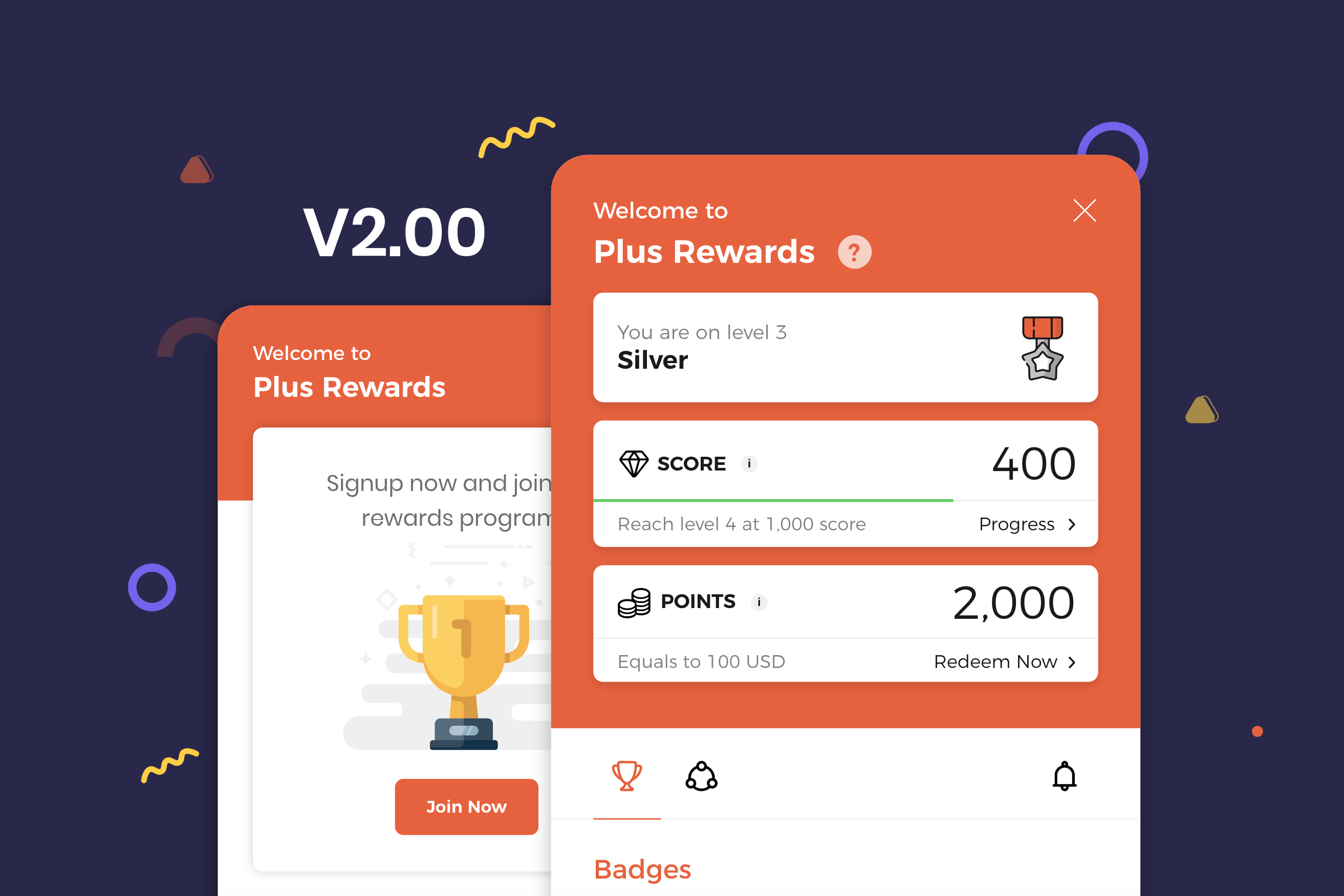 Introducing V2.00 of Gameball Customer-facing Profile Widget