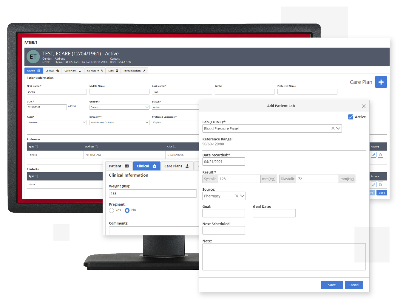 RedSail Patient Chart - Care Plan Software