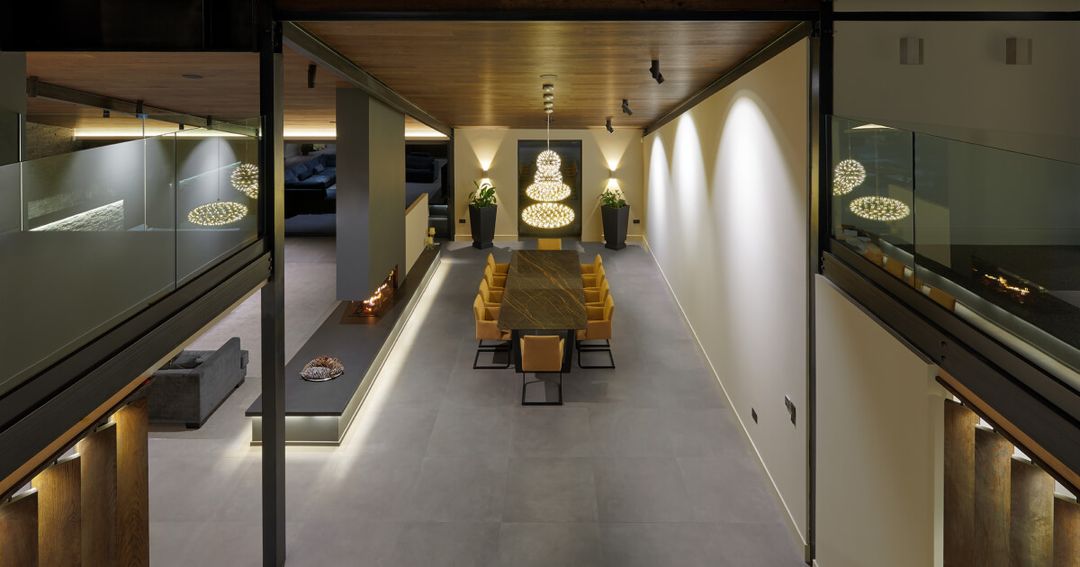 Millennium Falcon inspired home cinema