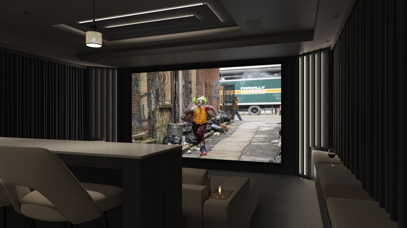 Nottingham Home Cinema Room Transformed into a Hosting Haven