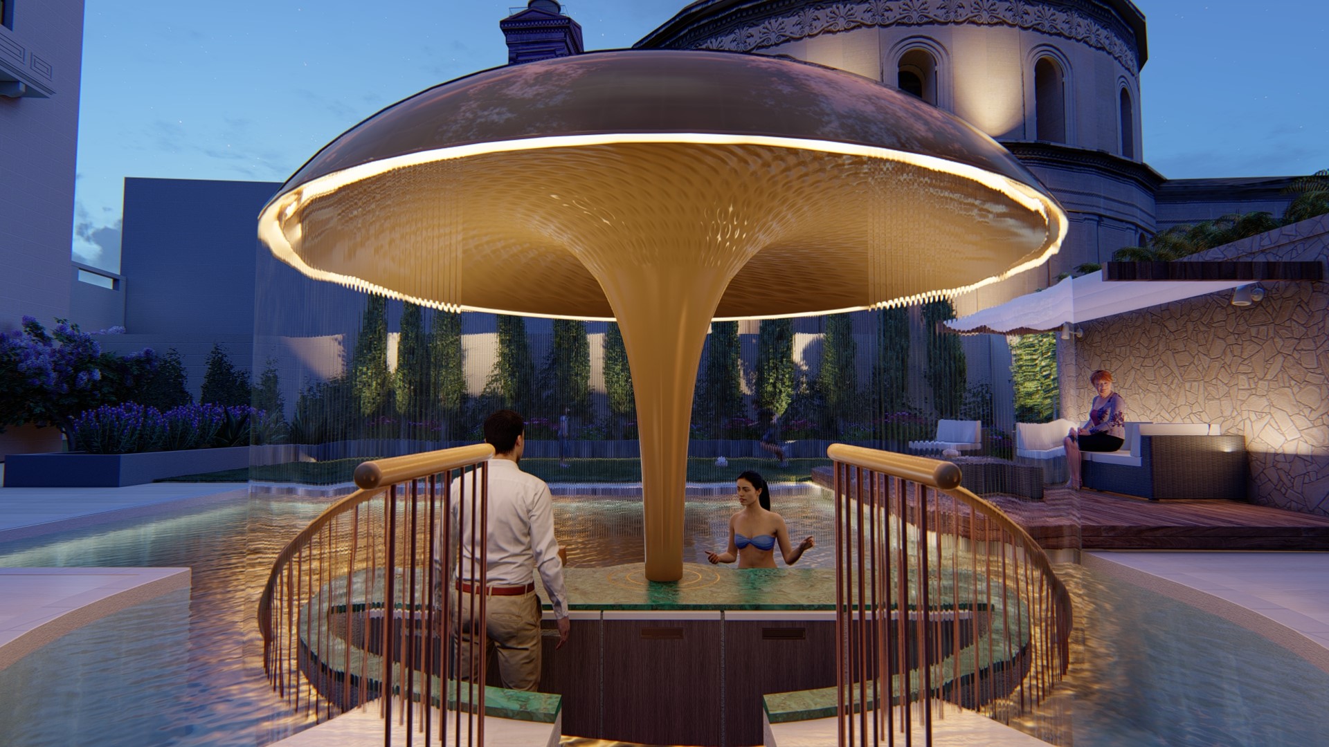 Pool Bloom Bar - A Mizzi Studio project